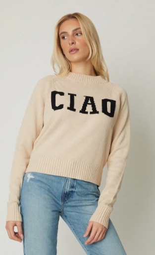 JS71 Ciao Sweater in Light Beige – Estilo Boutique