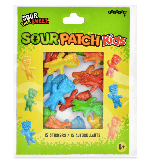 Iscream Sour Patch Kids 3D Stickers - Estilo Boutique