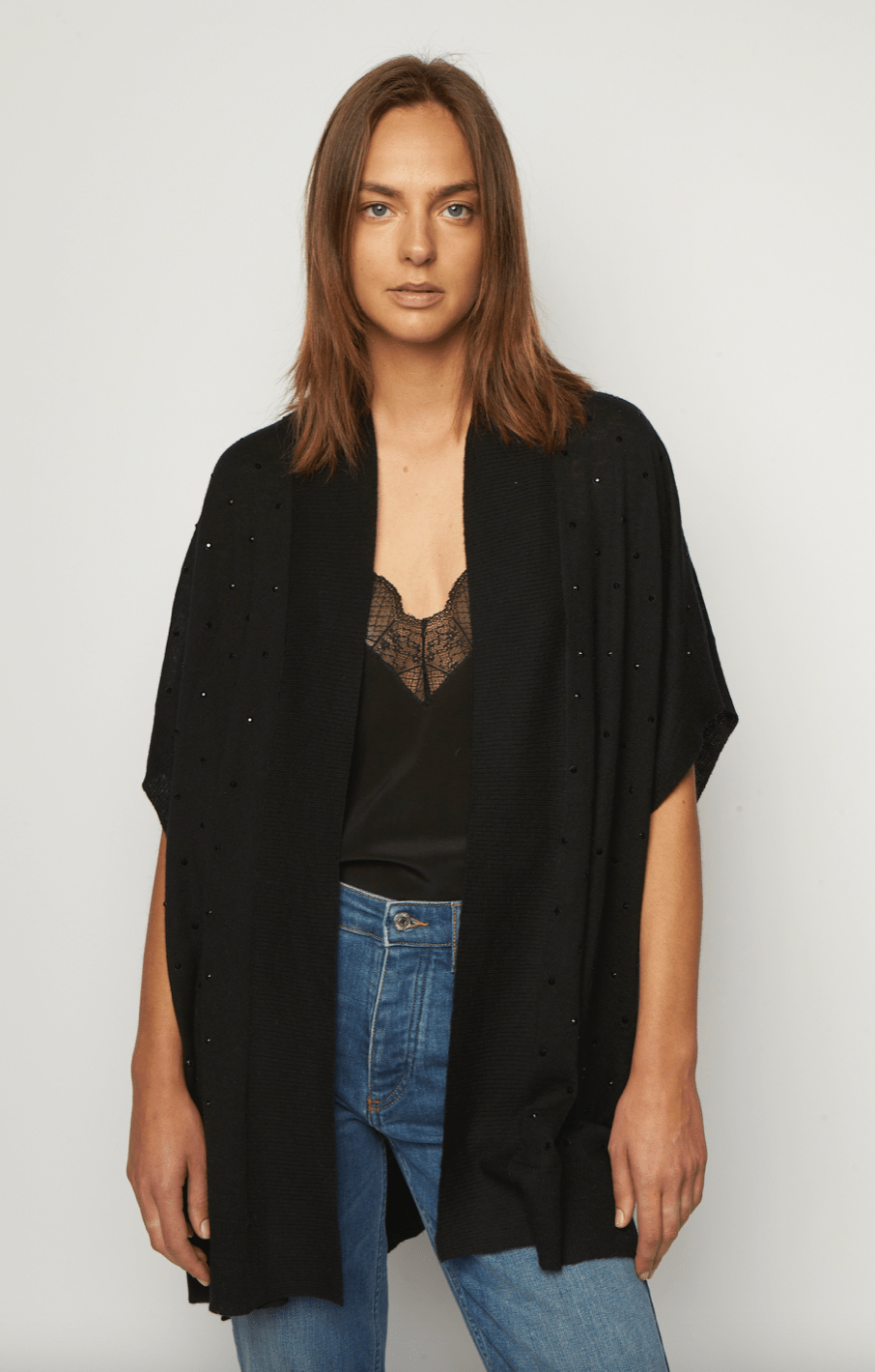 Zadig & Voltaire Indian Sweater in Noir - Estilo Boutique